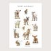 Animal Posters, Farm Animals, Wild Animals, Ocean Animals, Bundle ...