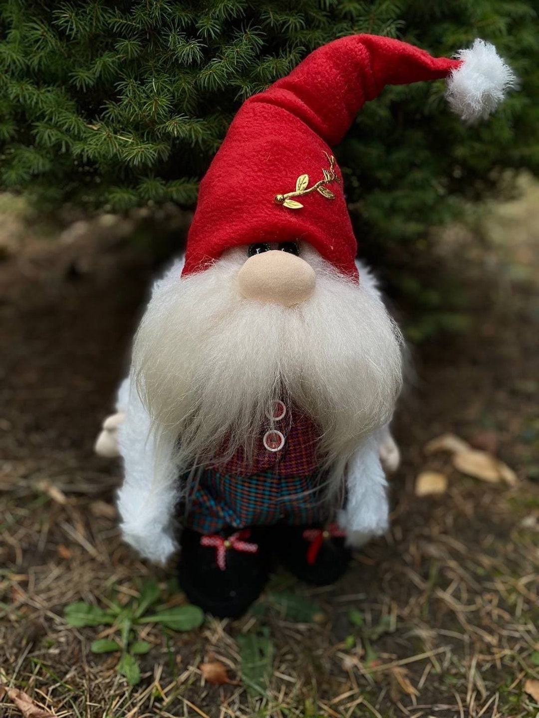 Christmas Textile Gnome, Soft Gnome, Soft Toy, Home Decoration ...