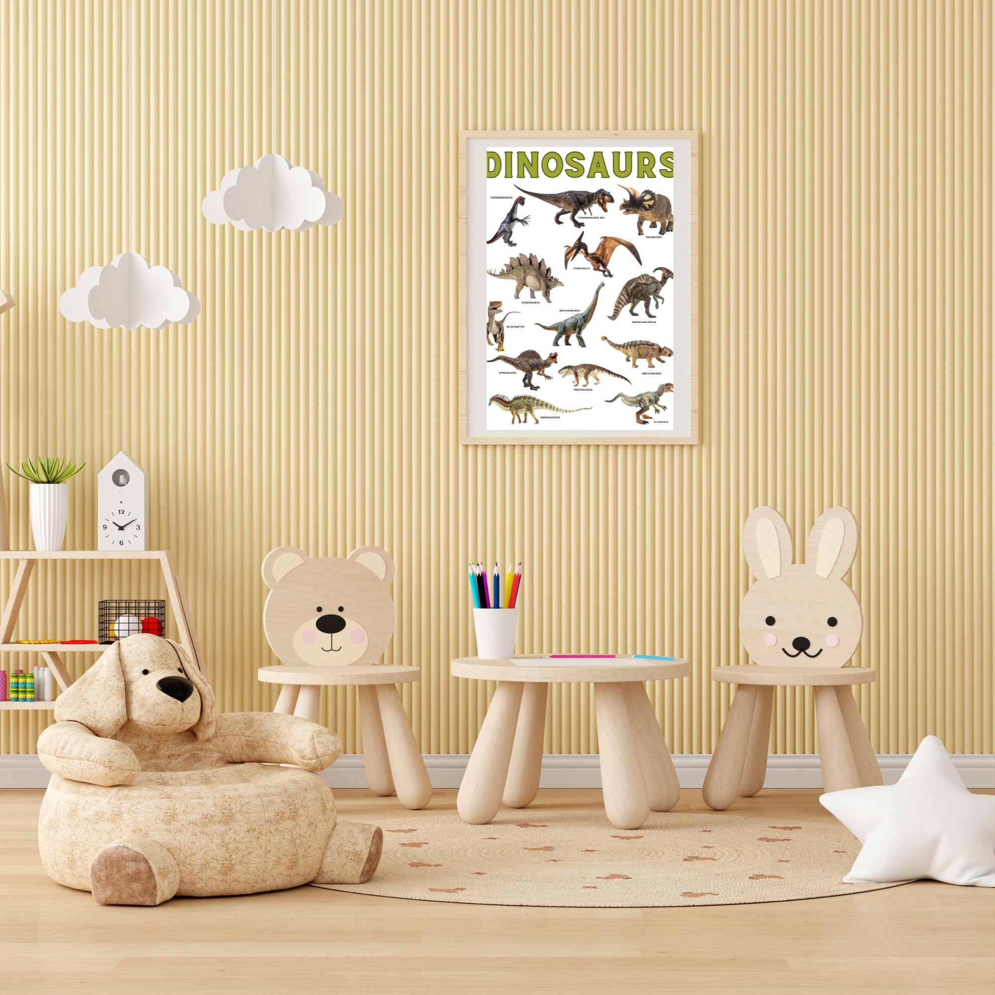 Dinosaur Poster Digital Download Dinosaur Poster Educational - Etsy