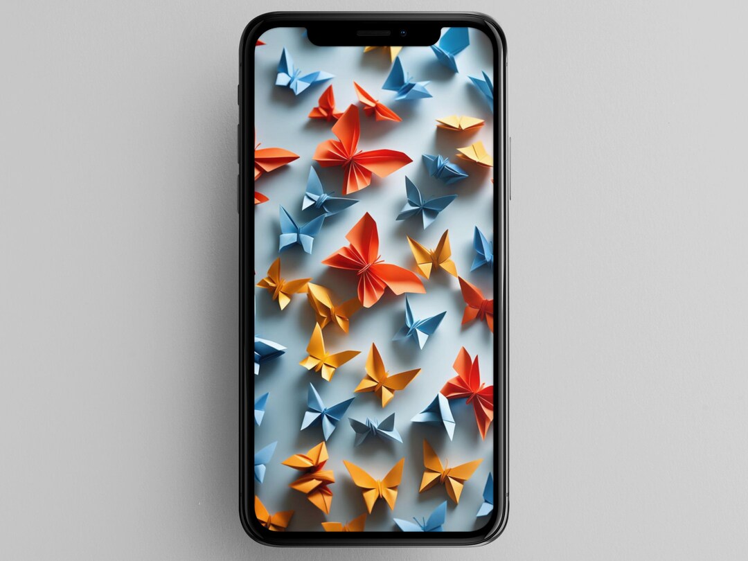 Butterfly Cell Phone Digital Wallpaper Download Printable - Etsy