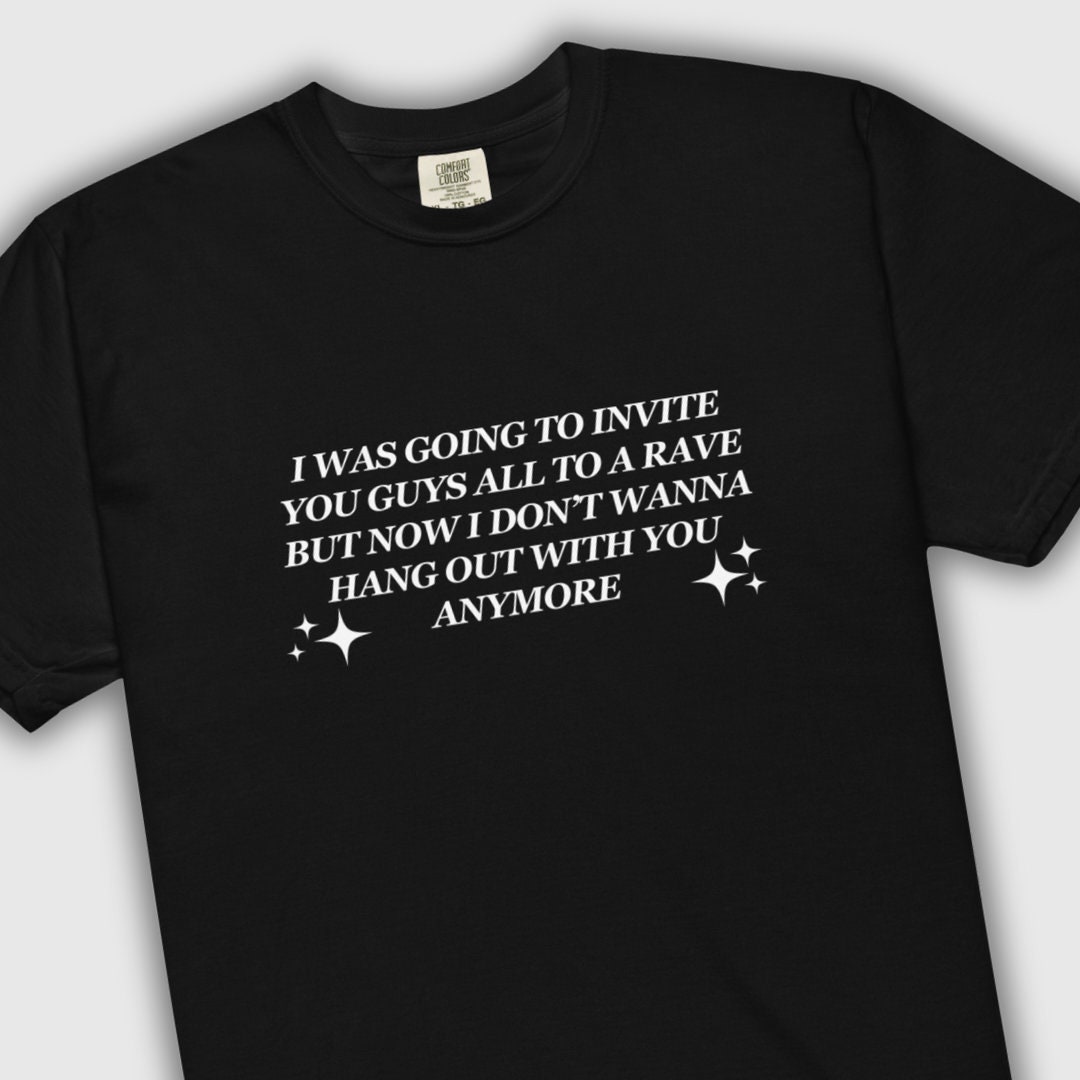 Always Sunny Subtronics Quote Oversized Tee Black | Edm Festival Rave ...