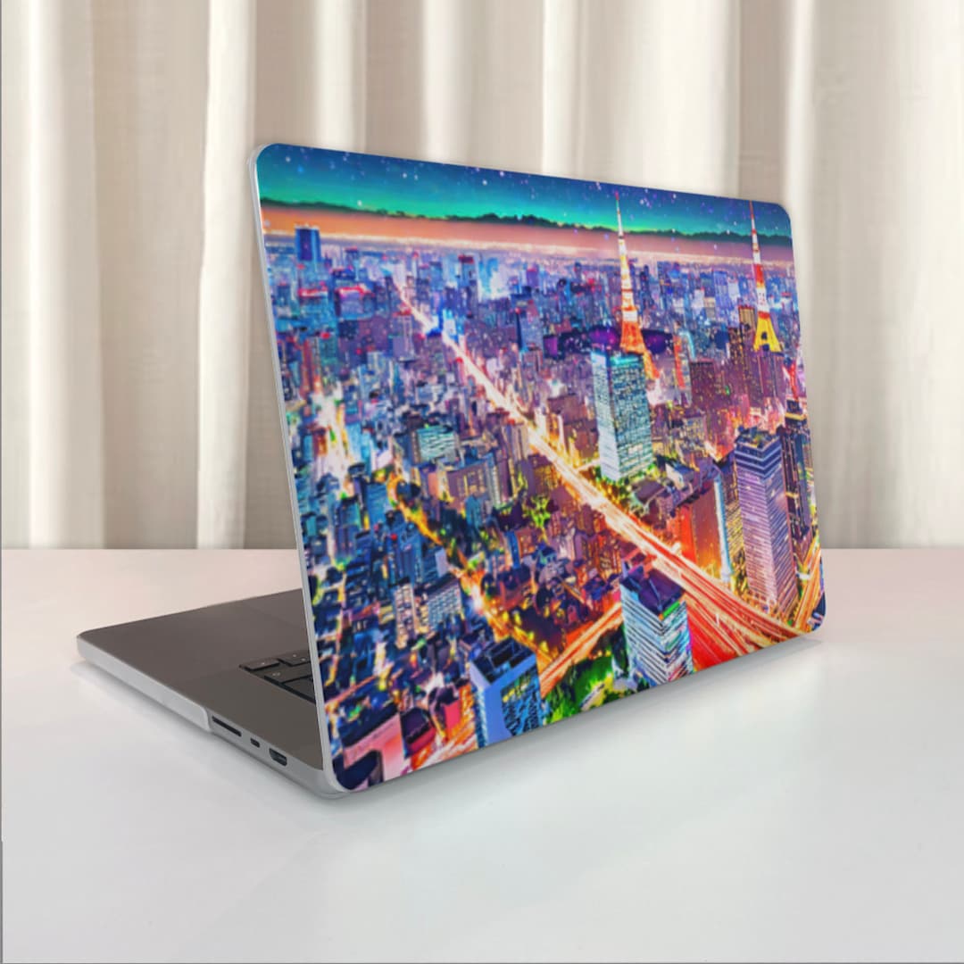 Customised Printed Tokyo Landscape MacBook Case MacBook Hard - Etsy