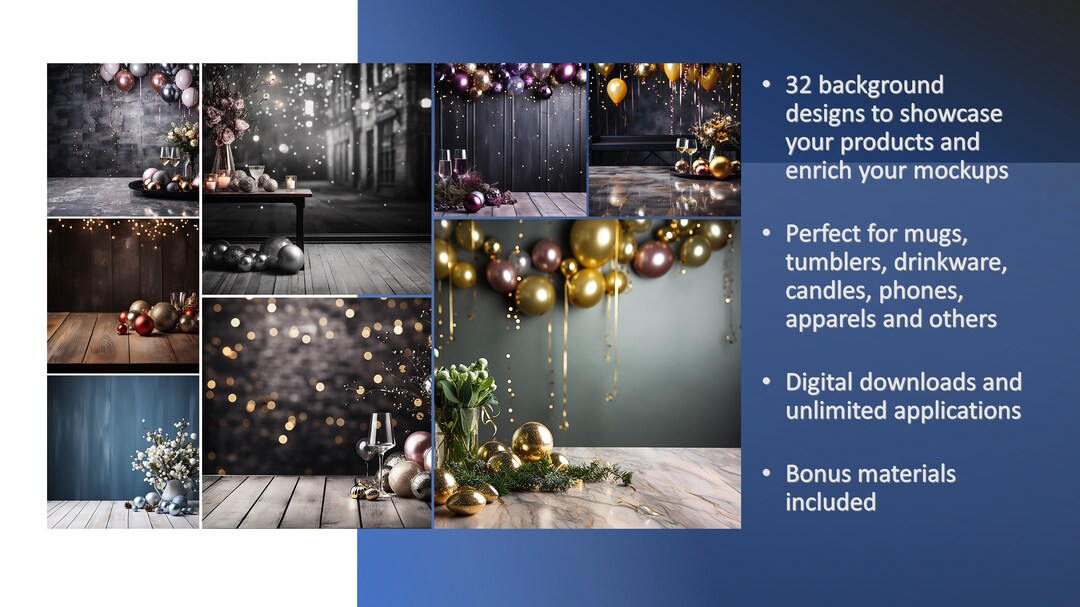 Digital Mockup Backgrounds 32 Background Designs Mugs Tumblers - Etsy