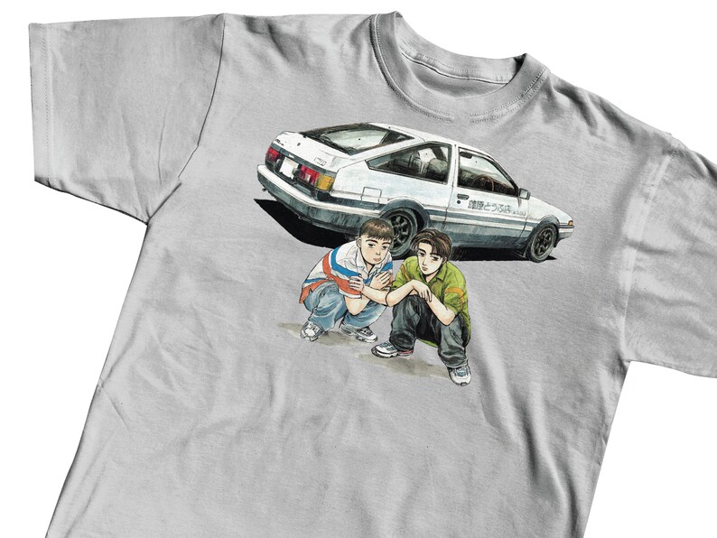 Initial D Takumi & Itsuki T-shirt - Etsy