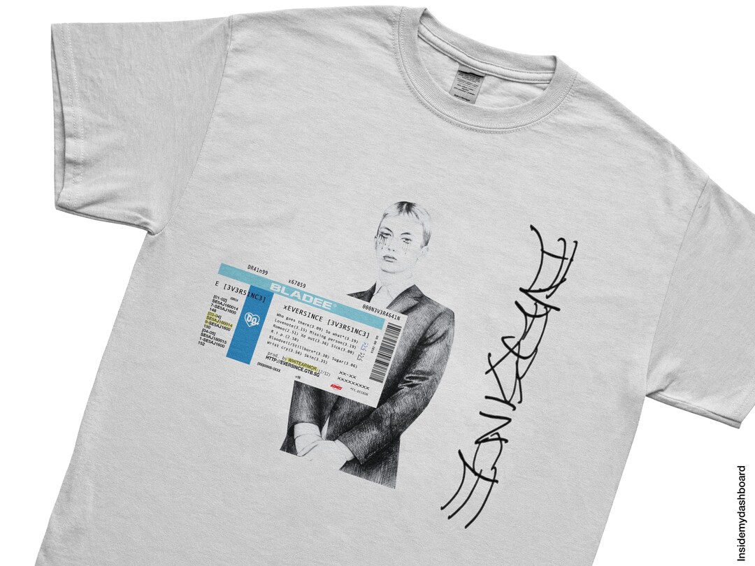 Bladee Eversince T-shirt, Drain Gang, Ecco2k, Thaiboy Digital, Yung ...