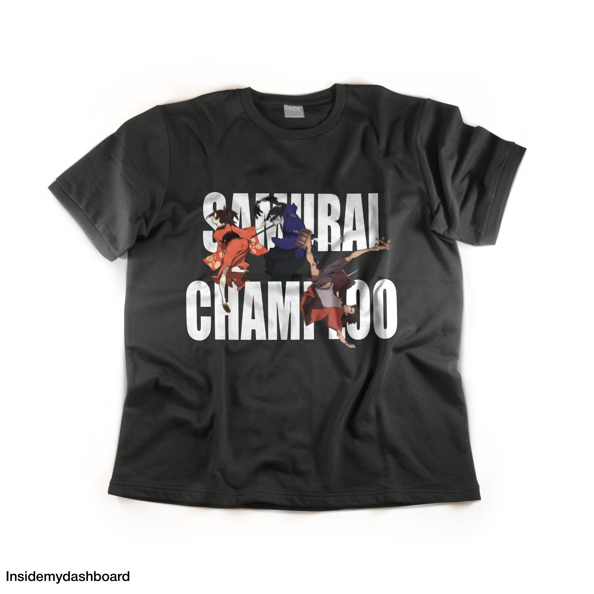 Samurai Champloo Logo Samurai T-shirt, Samurai Anime, Nujabes, Cowboy ...