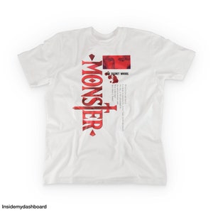 Monster Johan Blood Red Logo T-shirt, Monster Anime, Monster Manga ...