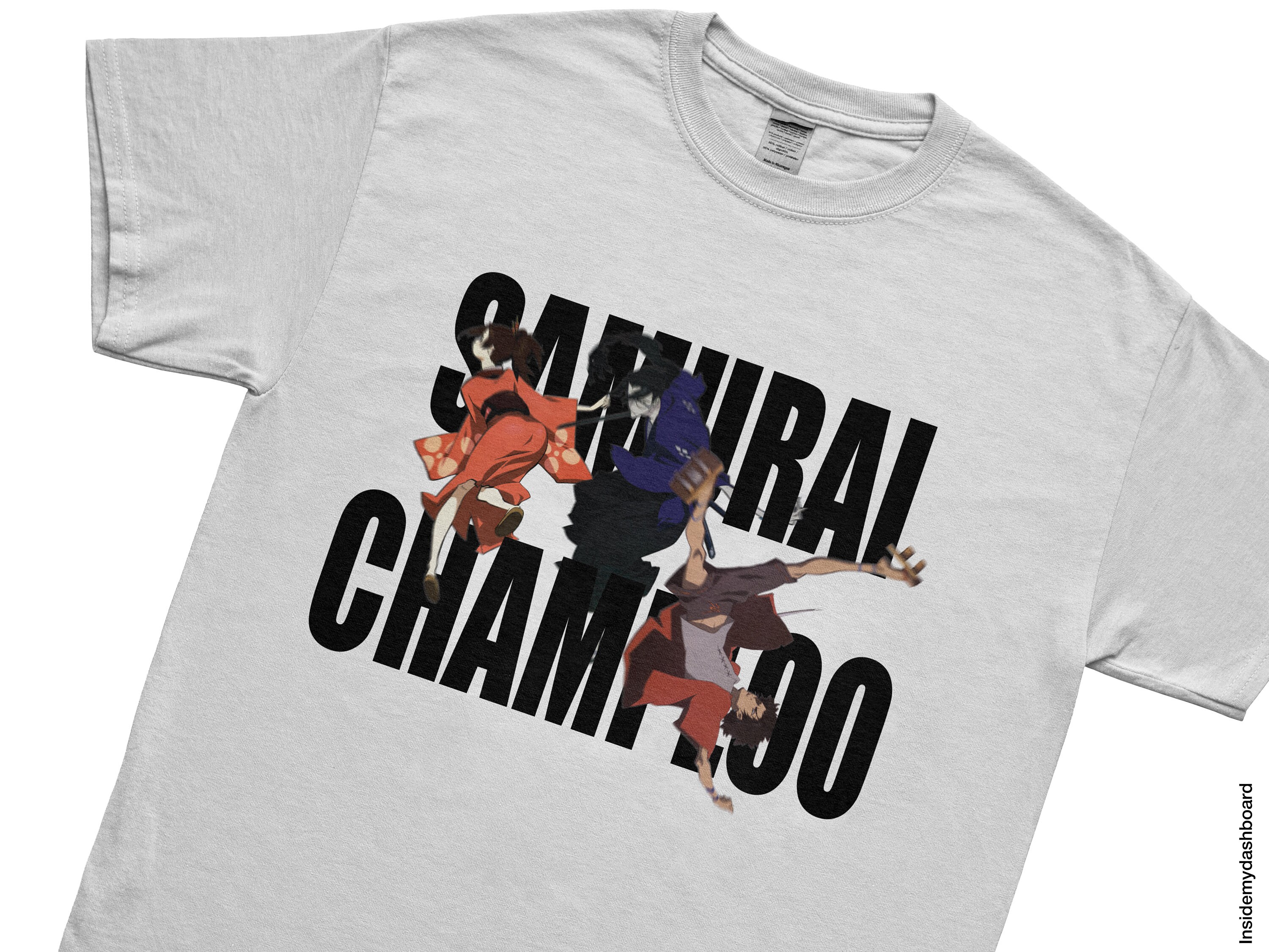 Samurai Champloo Logo Samurai T-shirt, Samurai Anime, Nujabes, Cowboy ...