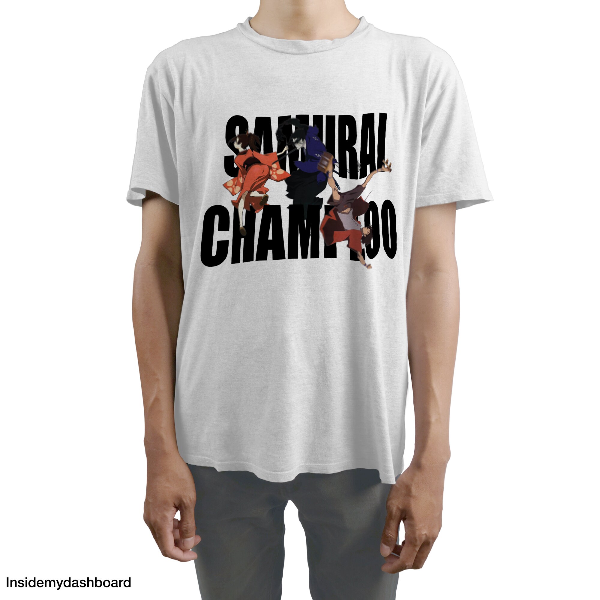 Samurai Champloo Logo Samurai T-shirt, Samurai Anime, Nujabes, Cowboy ...
