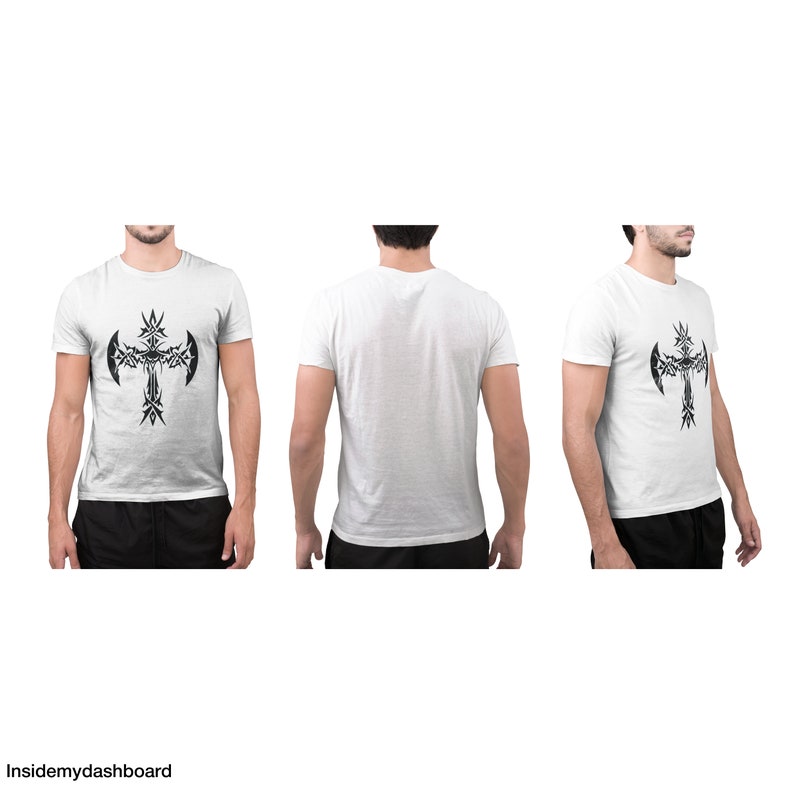 Bladee Paranoia Cold Visions Cross T-shirt, Drain Gang, Ecco2k, Thaiboy ...