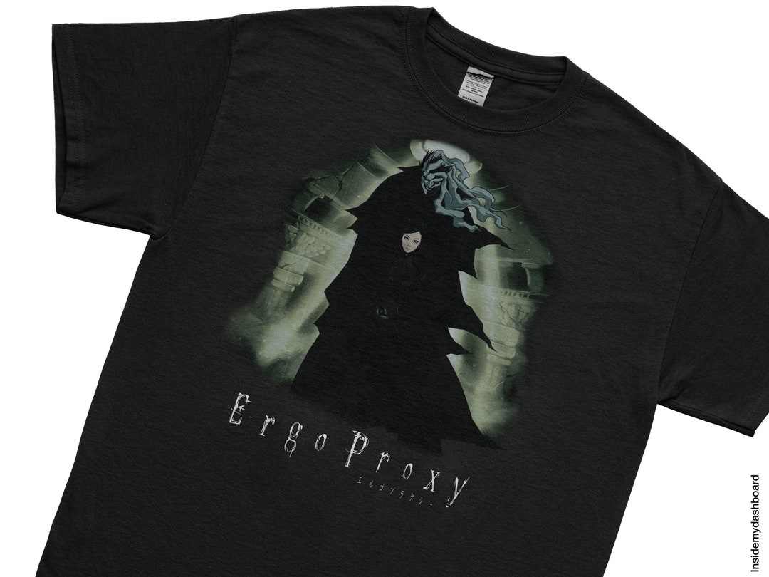 Ergo Proxy Proxy Logo T-shirt, Japanese Sci-fi Anime, Rel Mayer, Proxy ...