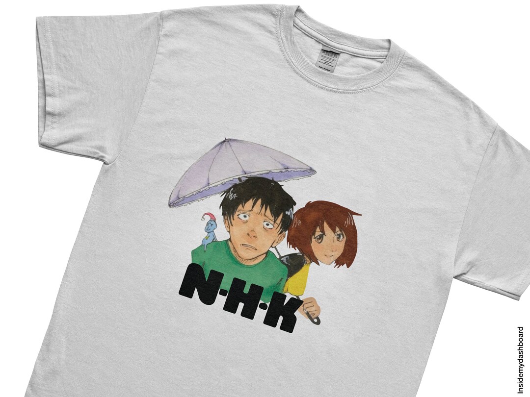 Welcome to the NHK Umbrella Anxiety, N.H.K. Ni Yōkoso Shirt, Anime ...