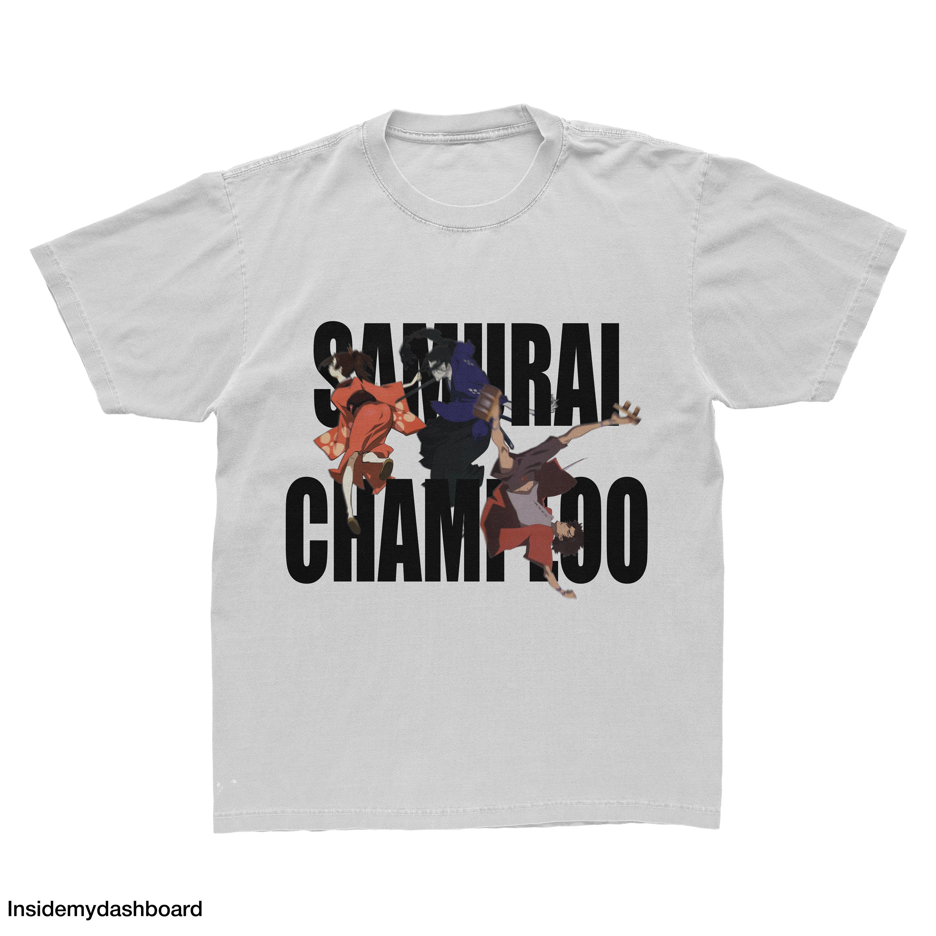 Samurai Champloo Logo Samurai T-shirt, Samurai Anime, Nujabes, Cowboy ...