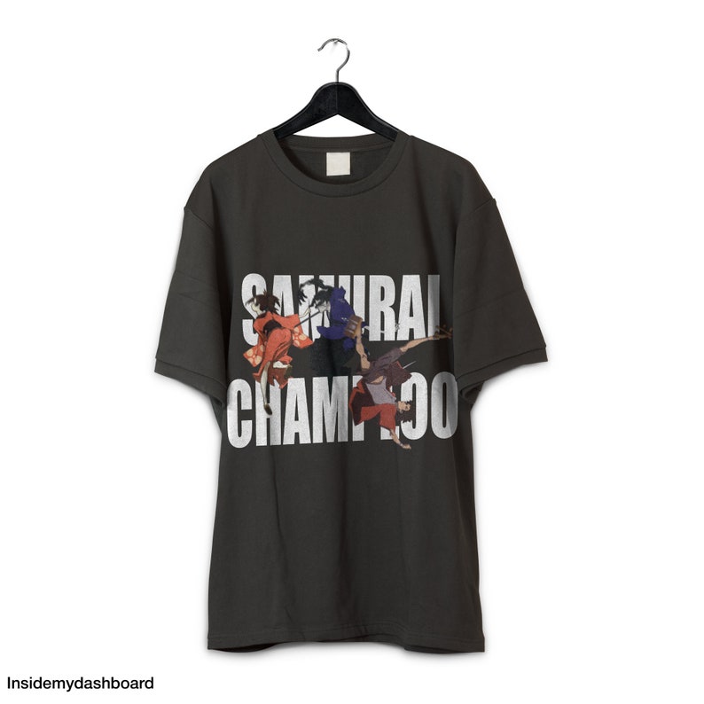 Samurai Champloo Logo Samurai T-shirt, Samurai Anime, Nujabes, Cowboy ...