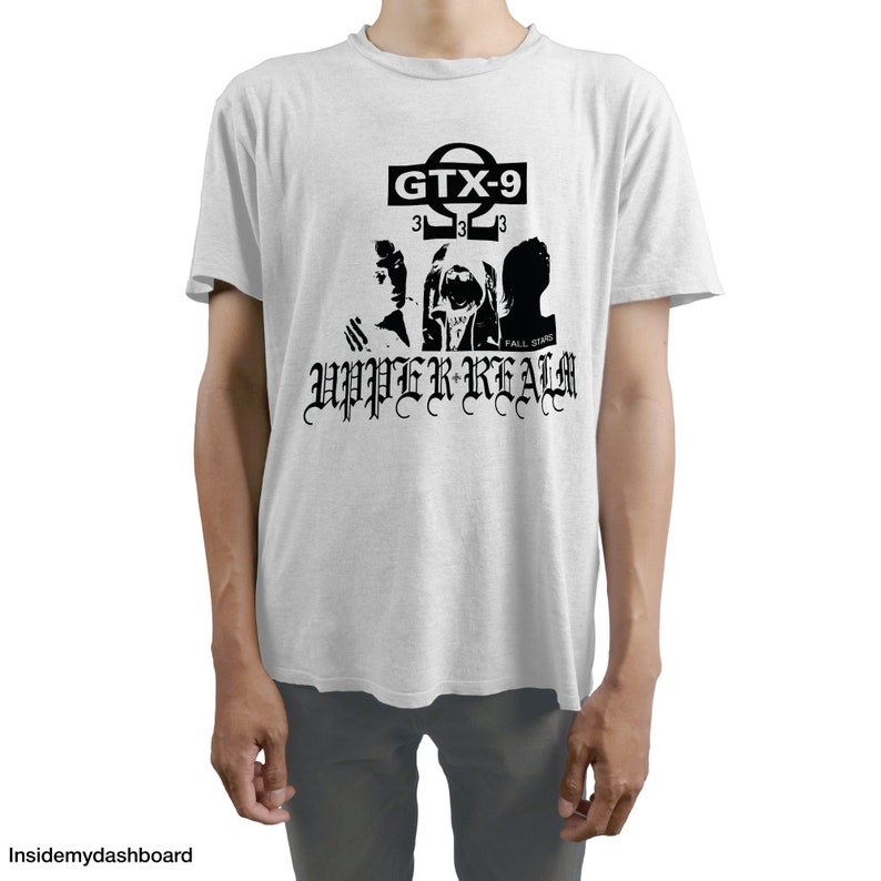 Drain Gang GTX-9 Drain Realm T-shirt, Bladee, Ecco2k, Thaiboy Digital ...