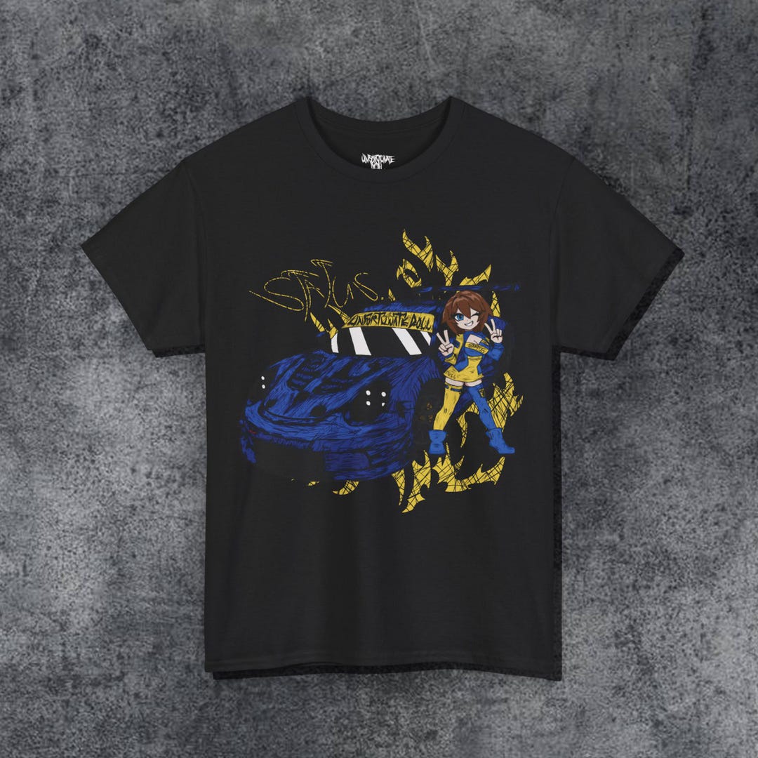 Porsche 911 RSR , Anime Girl Racing Tee , Unisex - Etsy