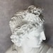 Apollo Plaster Bust Vintage - Etsy