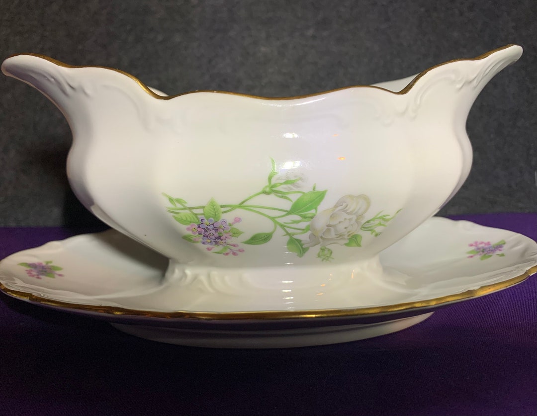 Price Drop: Bohemian China Gravy Boat—vintage - Etsy