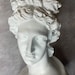 Apollo Plaster Bust Vintage - Etsy