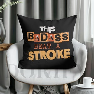 Badass Beat Stroke PNG: Survivor Support Design (digital Download) - Etsy