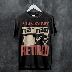 A Legendary Mailman Has Retired PNG Happy Retirement Funny Postal ...