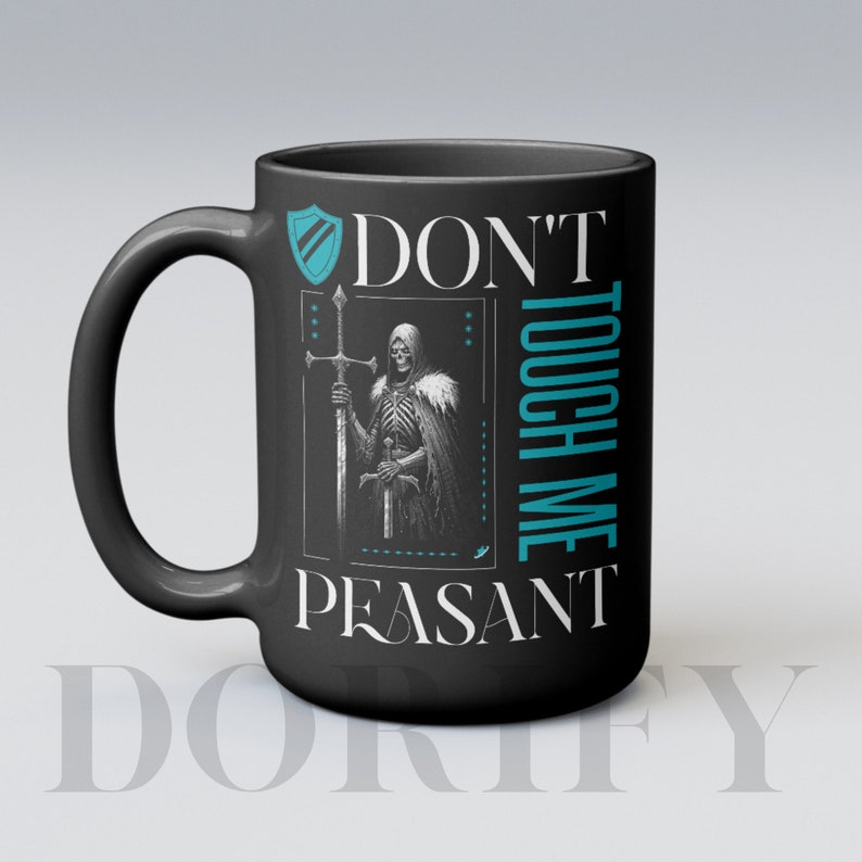 Don't Touch Me Peasant PNG: Renaissance Faire Digital File (transparent ...