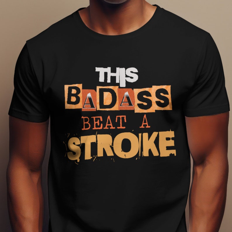 Badass Beat Stroke PNG: Survivor Support Design (digital Download) - Etsy