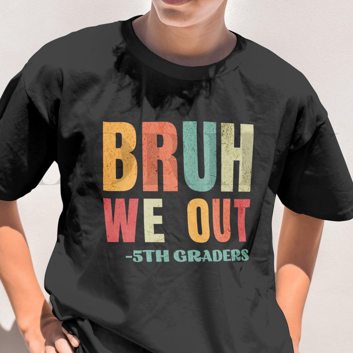 Bruh We Out 5th Graders PNG SVG Fifth Grade Graduation Last Day of ...
