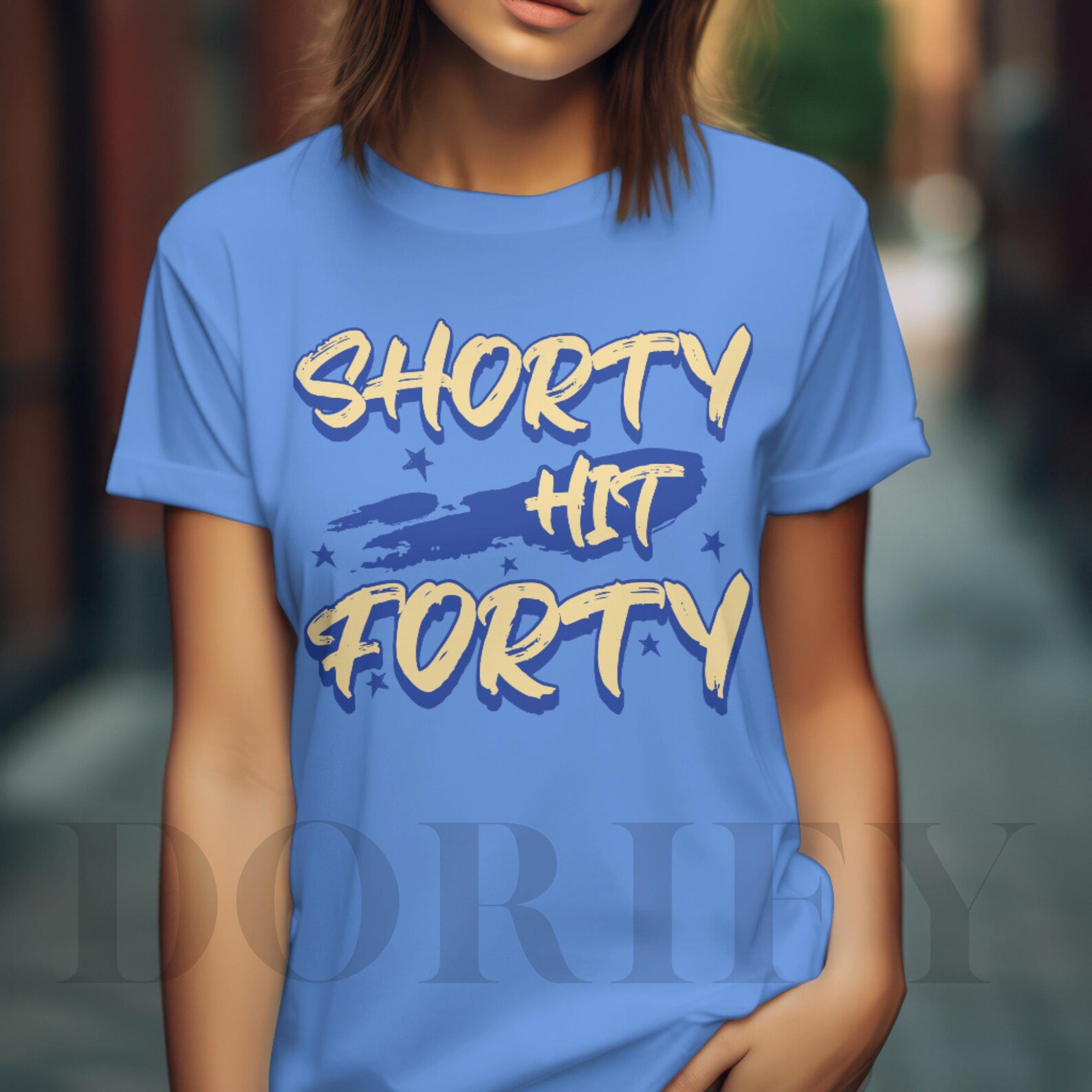 Shorty Hit Forty PNG and SVG Hello Forties Turning 40th Birthday Funny ...