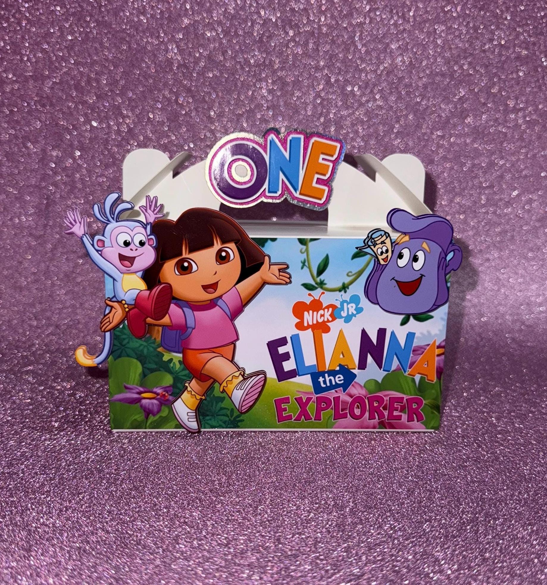 Dora Favor Boxes: Gable Candy Boxes, Birthday Party - Etsy