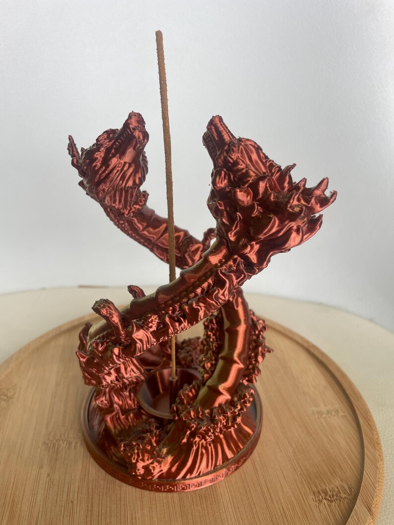 Custom 3D Printed Dragon Incense Holder - Unique, Handcrafted Design ...