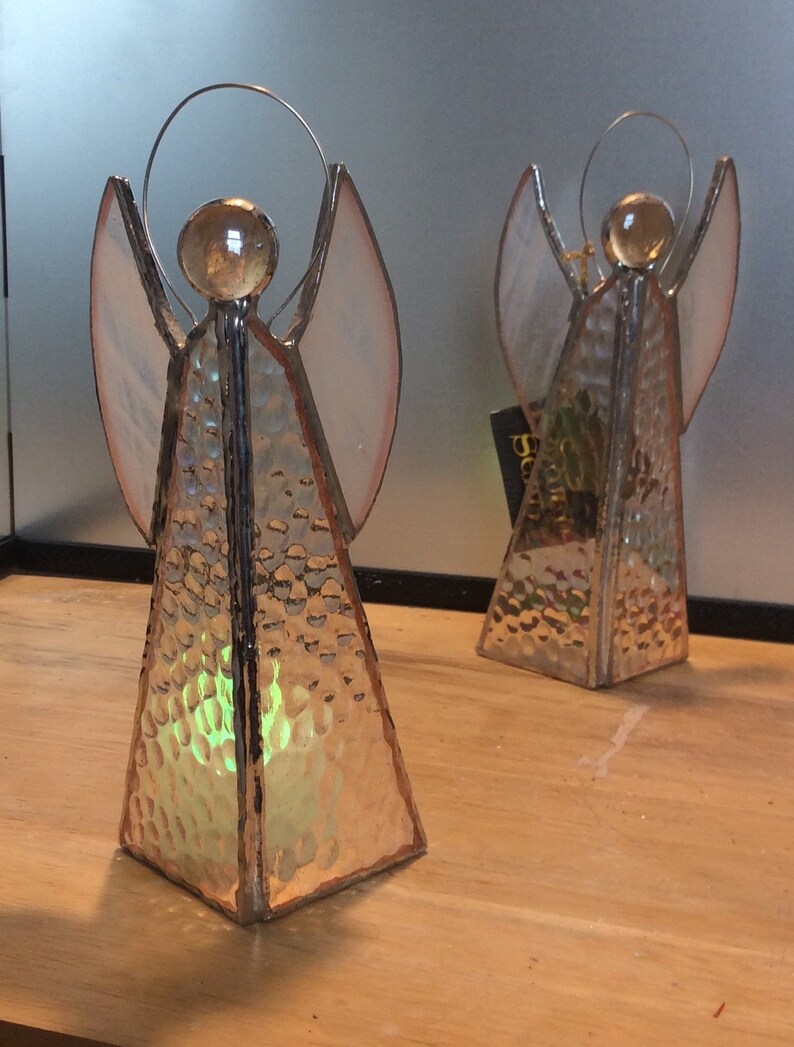 Stained Glass Angel Free Standing - Etsy