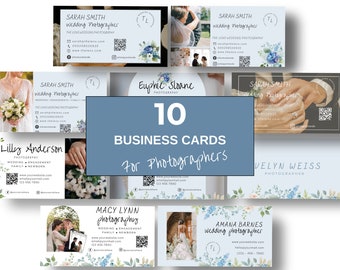 Photographer Business Card Template Photographer Calling Card Business ...