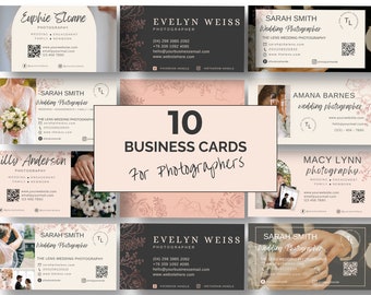 Photographer Business Card Template Photographer Calling Card Business ...