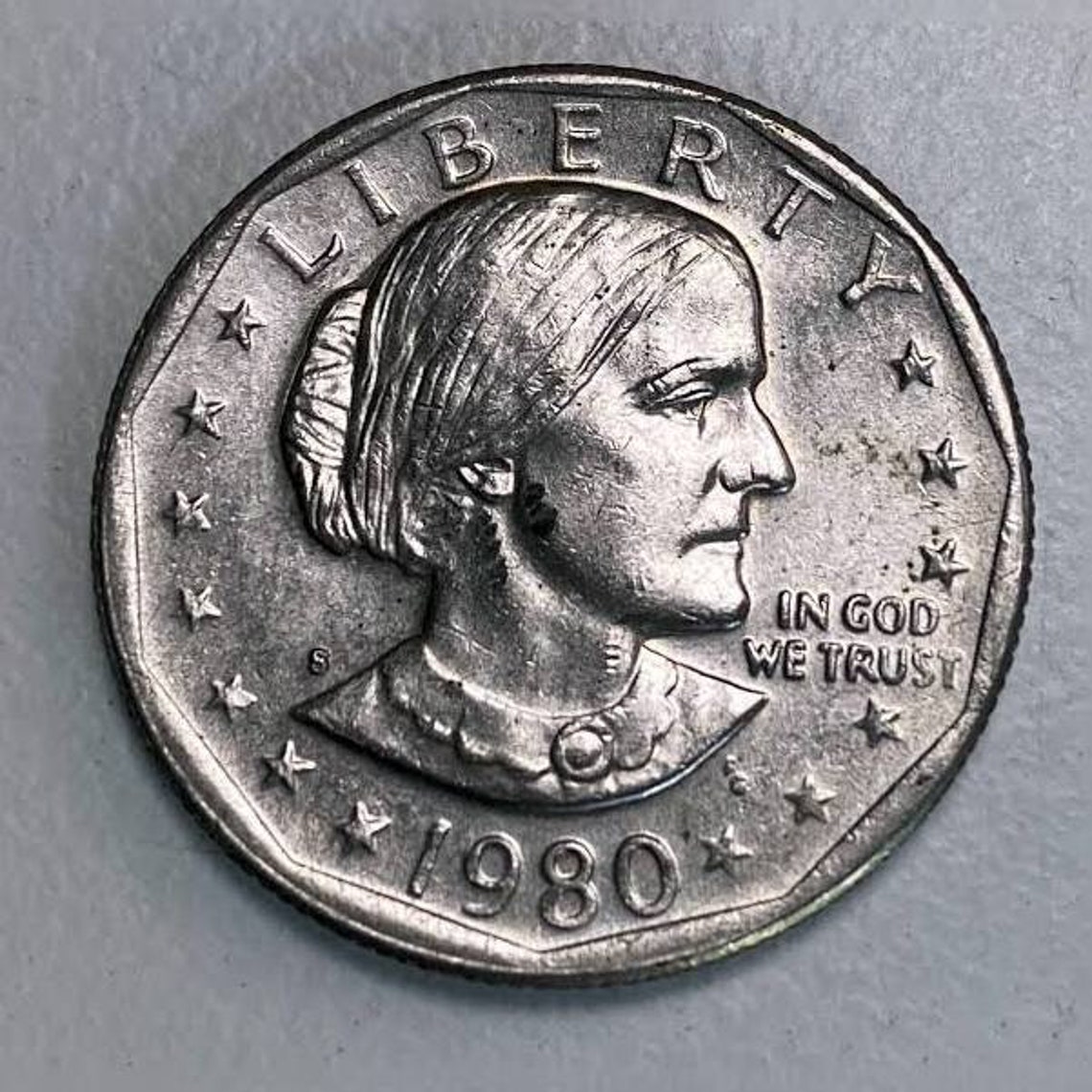 1980-s Susan B Anthony Dollar rare - Etsy