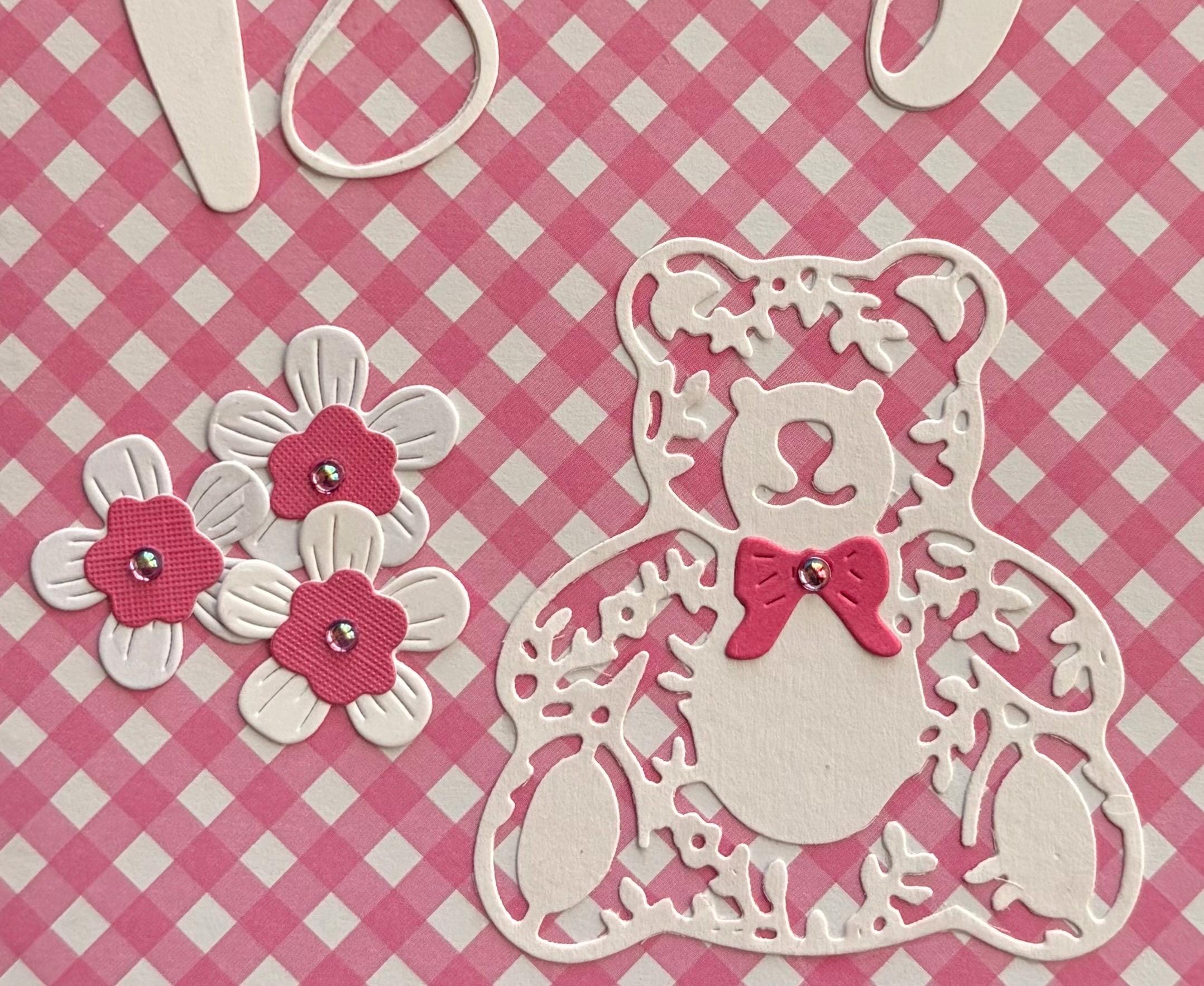 Baby Girl Greeting Card - Handmade A6 Size (5x6.5”)free SHIP - Etsy