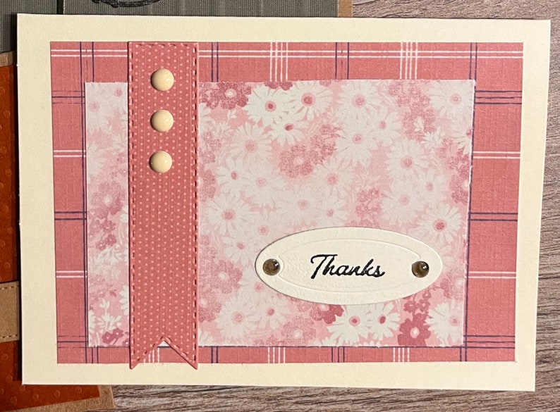 Thank You Cards STOCK UP set of 4 Handmade A2 Size 4x5.5 - Etsy