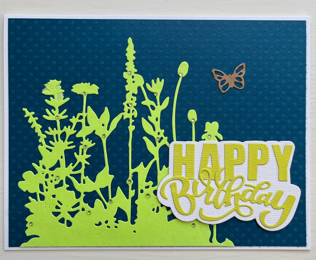 Birthday Card Handmade A6 Size 5x6.5 - Etsy