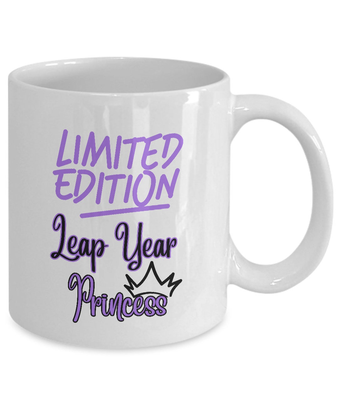 Leap Year Birthday, Leap Day Vintage Ceramic Mug With Leap Frog Clipart ...
