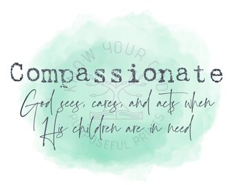 Attributes of God Print: ALMIGHTY - Etsy