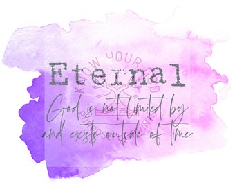 Attributes of God Print: ALMIGHTY - Etsy