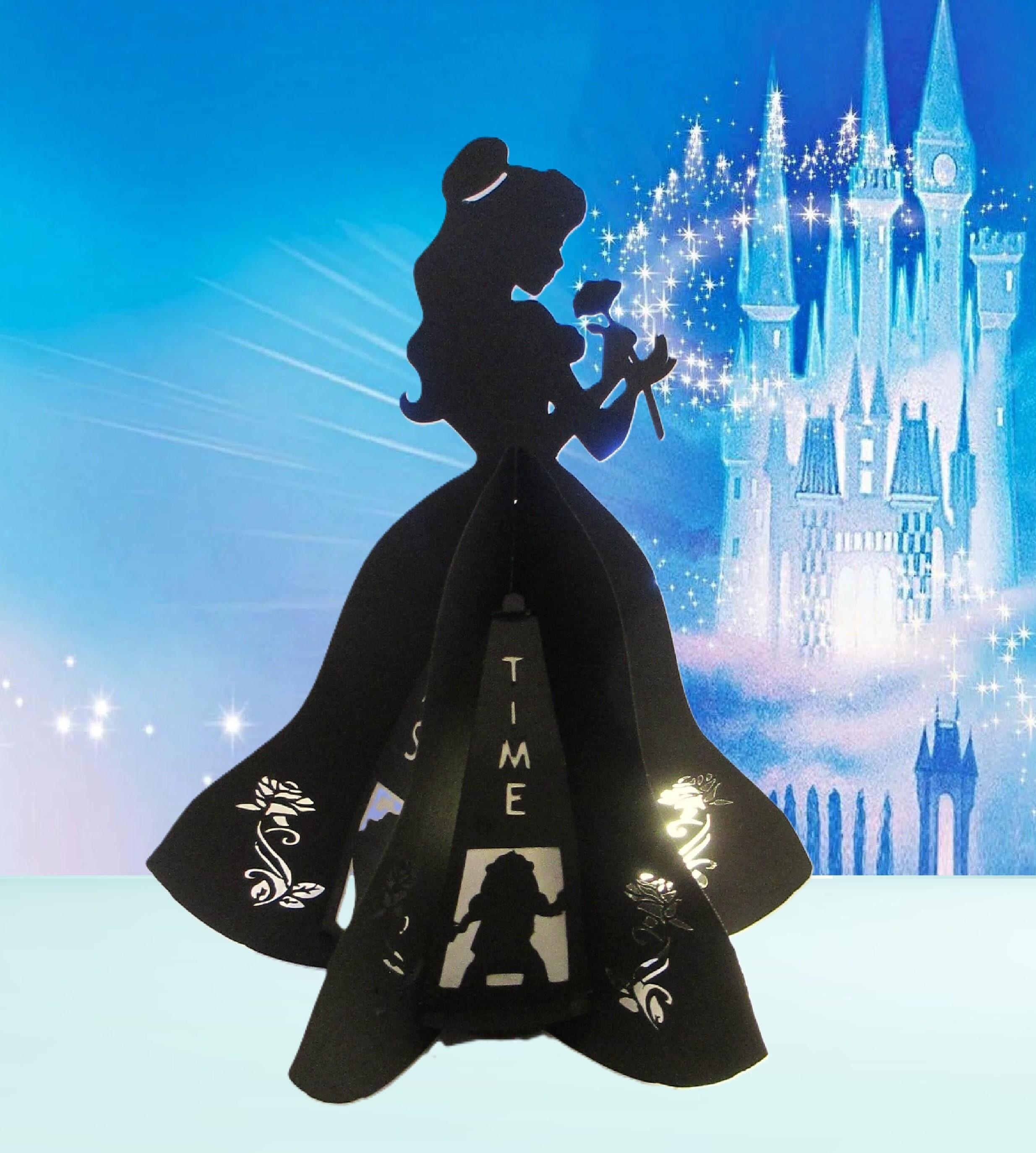 Pretty 3d Princess Lantern Nightlight Paper Cut Lightbox Cricut SVG ...