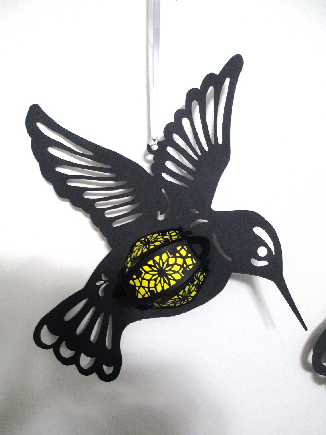 Hummingbird Lantern Paper Cut Cricut SVG Cut File 1 Animal Bird - Etsy