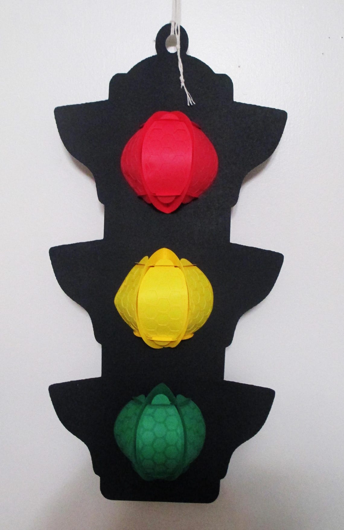 Street Light Traffic Light Paper Lantern Cricut SVG File - Etsy