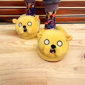 Adventure Time Cute Cotton Winter Unisex Indoor Slippers Non-slip ...