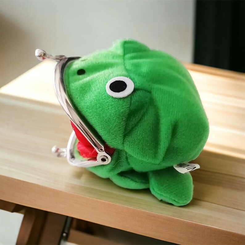 Naruto Inspired Frog Coin Purse Kawaii Animal Women Men Wallet Anime ...