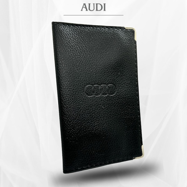 Audi Registration Card Holder Case - Etsy