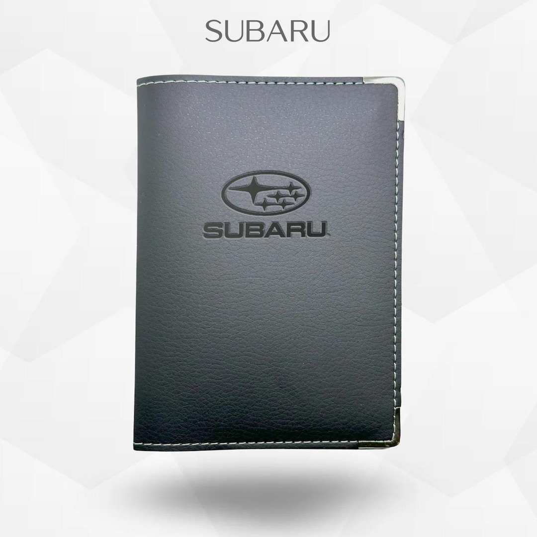 Subaru Registration Card Holder - Etsy