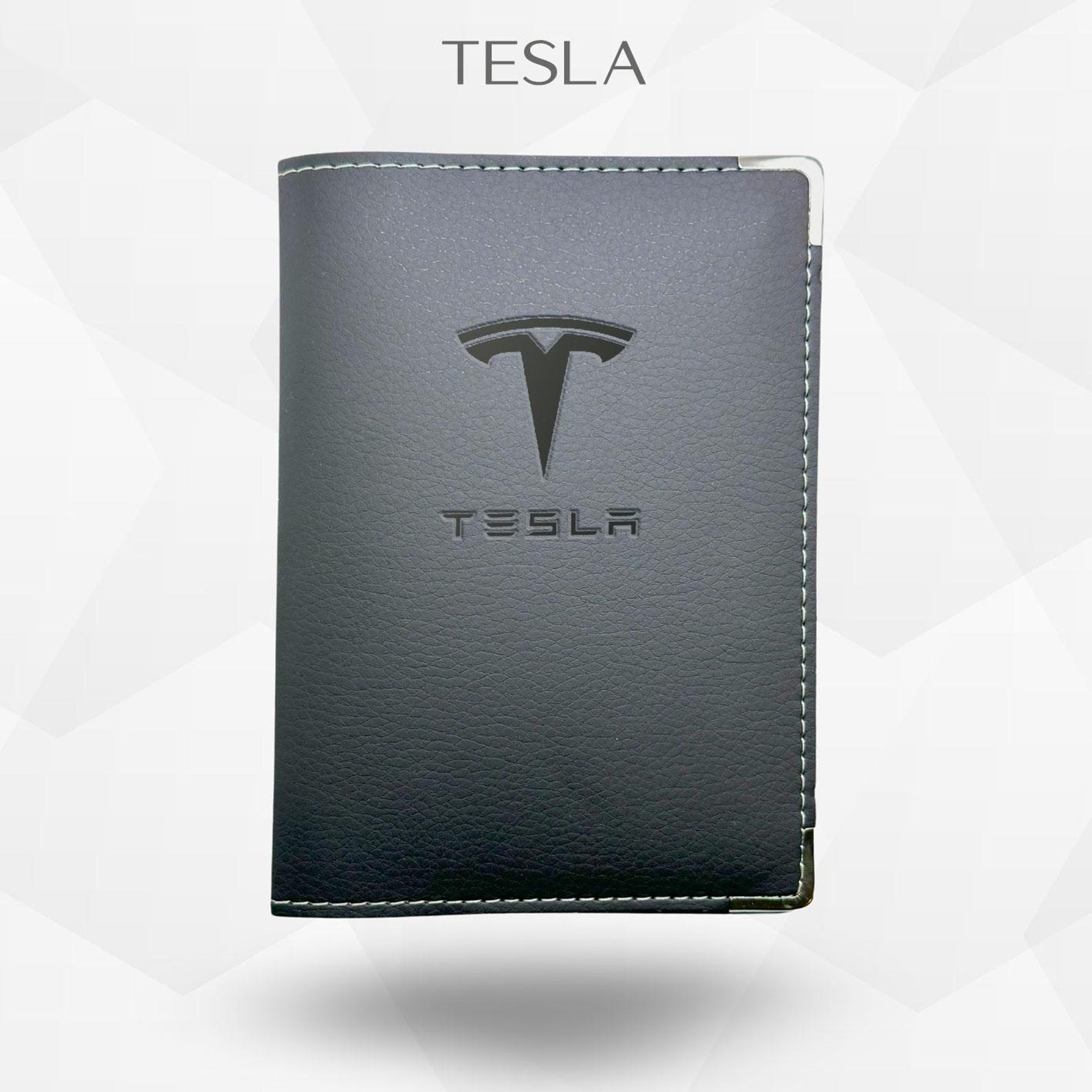 Tesla Vehicle Registration Document Holder - Etsy