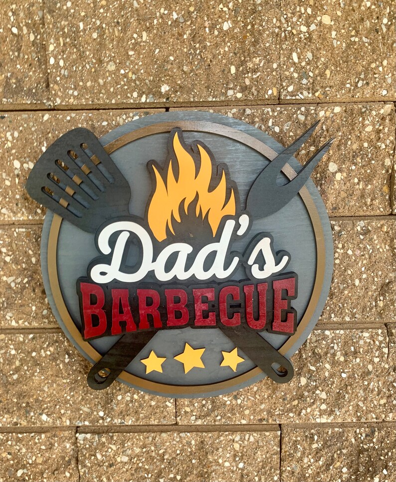 Wooden Handmade BBQ Signs - Etsy